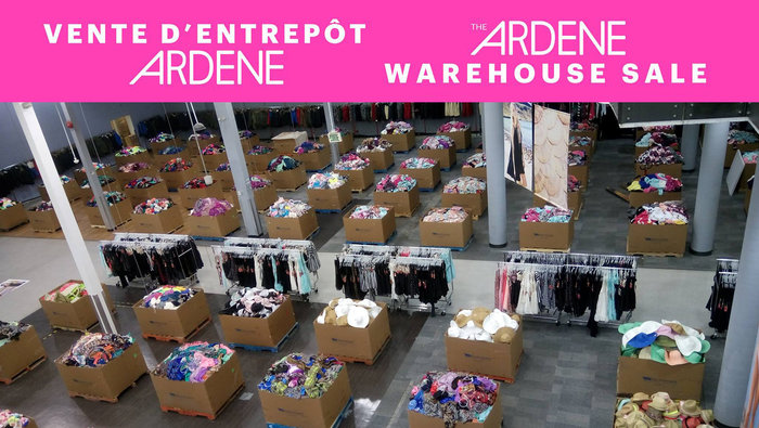 Vente entrepôt Ardène tout à 5$ ou moins | lesventes.ca